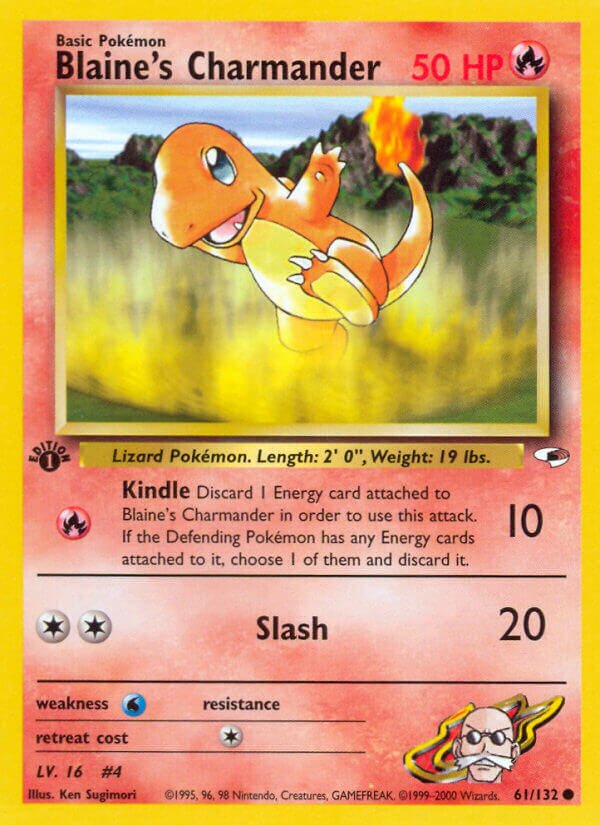 Blaine's Charmander (Gym Heroes 61/132) (International TCG) – TCG Collector