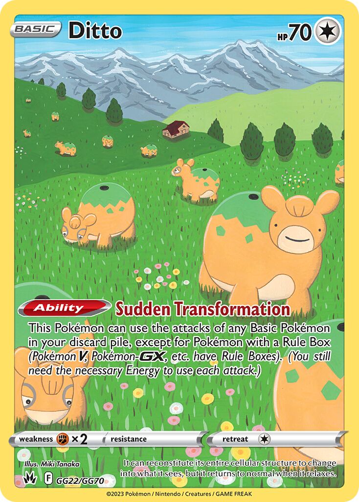 Ditto (Crown Zenith GG22/GG70) (International TCG) – TCG Collector