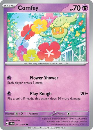 Comfey (Stellar Crown 063/142) (International TCG) – TCG Collector