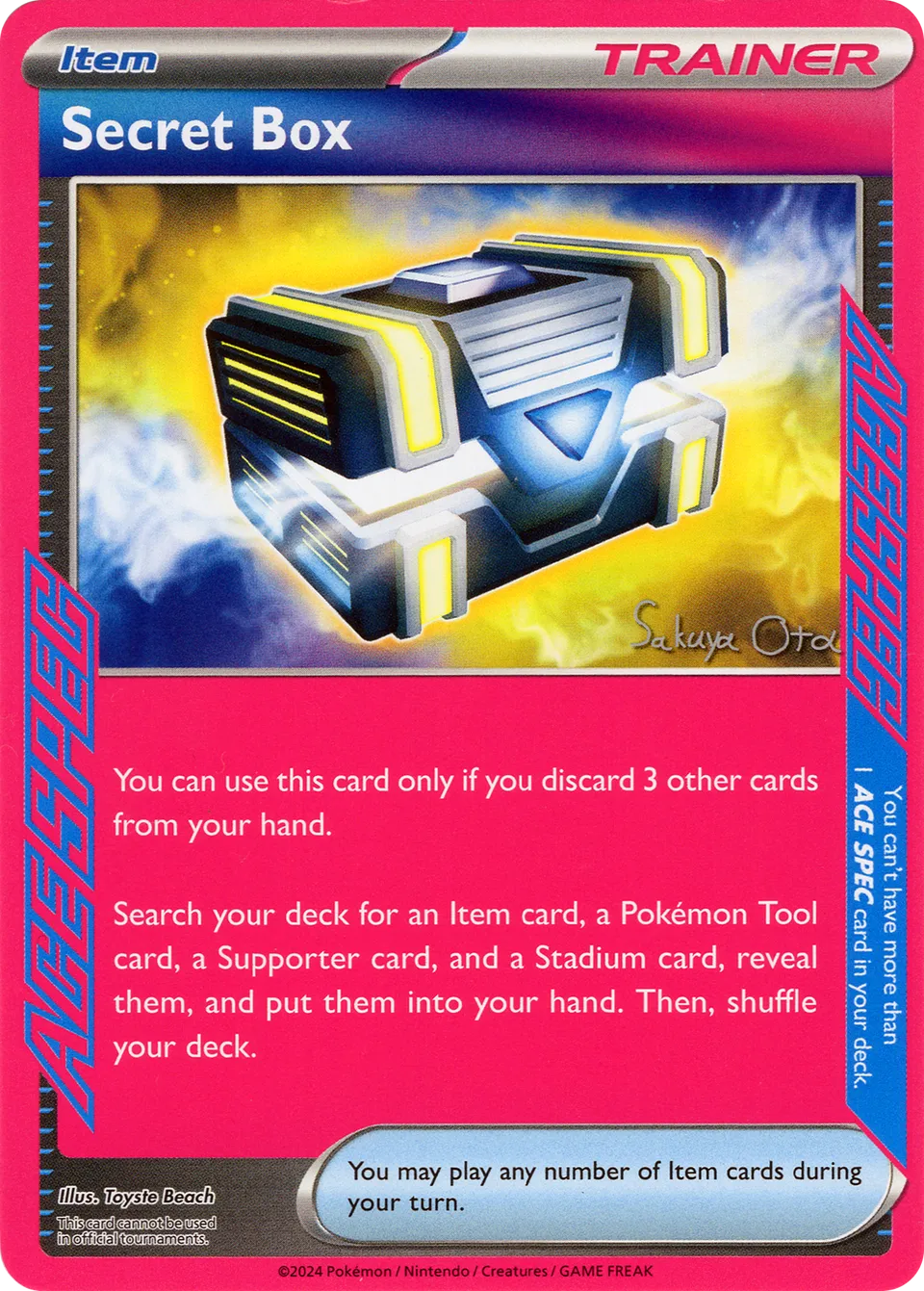Secret Box (WC Deck 2024 (Ancient Toolbox) No. 018) (International TCG ...