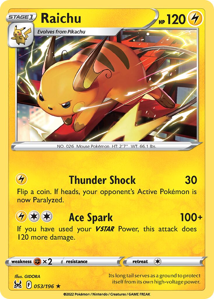 Raichu cards – TCG Collector