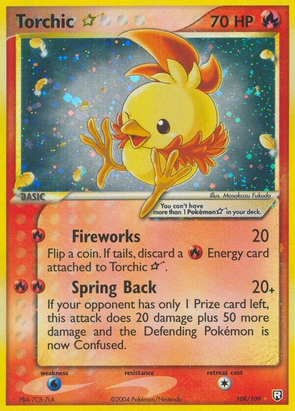 Torchic ☆ (EX Team Rocket Returns 108/109) (International TCG) – TCG ...