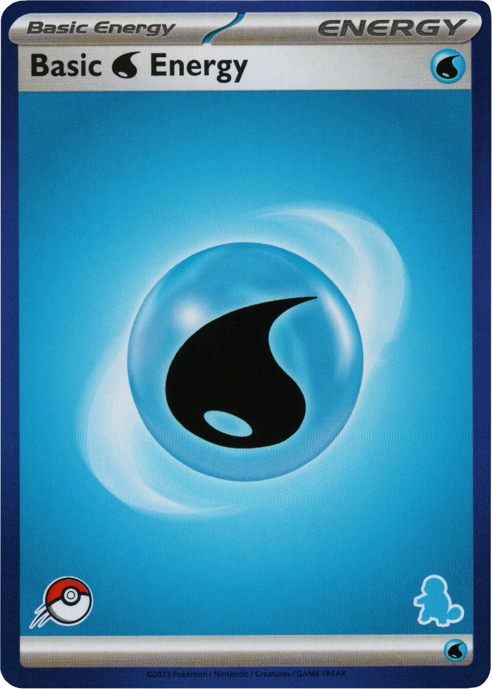Basic Water Energy (My First Battle (Squirtle) No. 002) (International ...