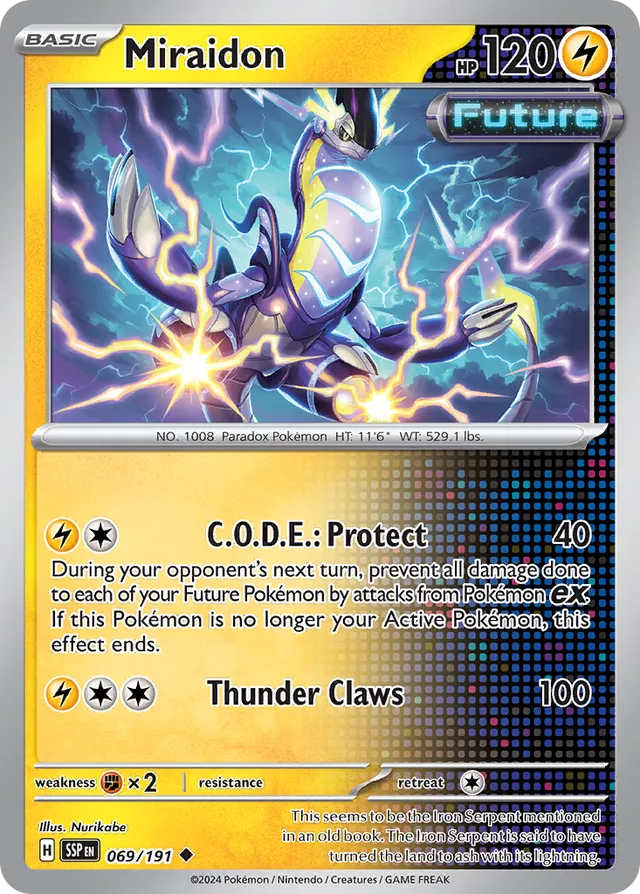 Miraidon (Surging Sparks 069/191) (International TCG) – TCG Miraidon (Surging Sparks 069/191) (International TCG) – TCG