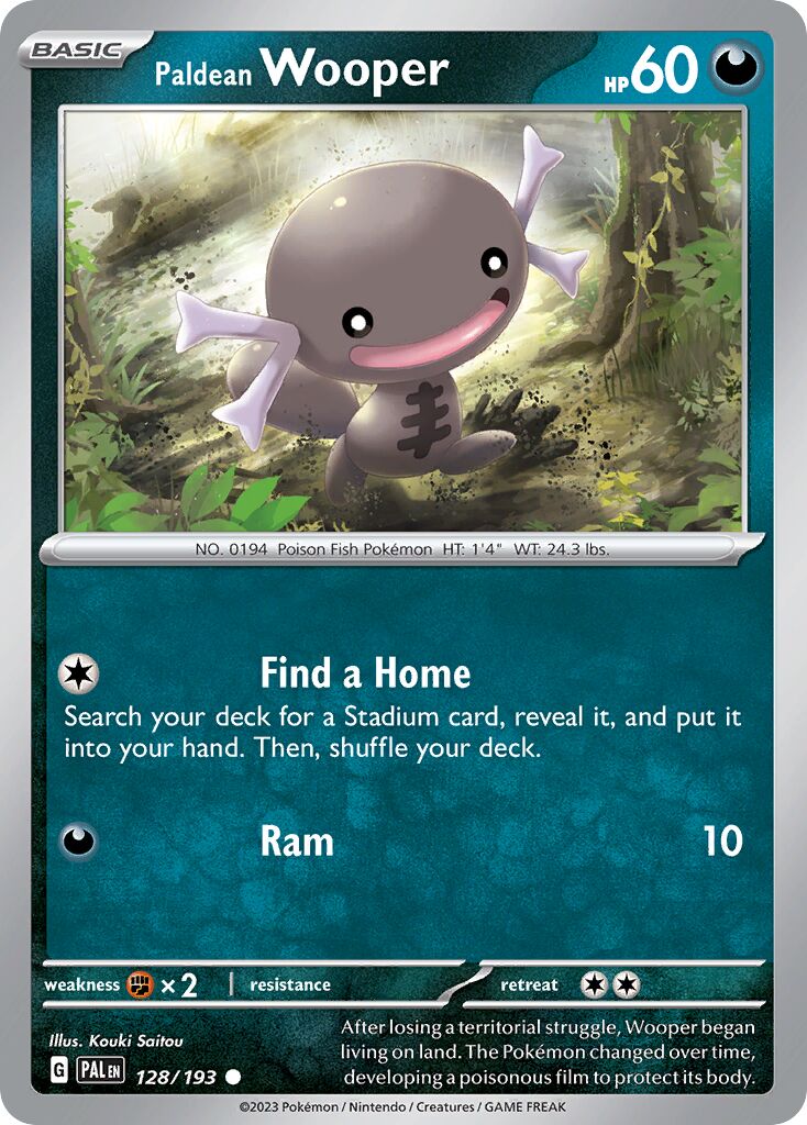 Paldean Wooper (Paldea Evolved 128/193) (International TCG) – TCG Collector