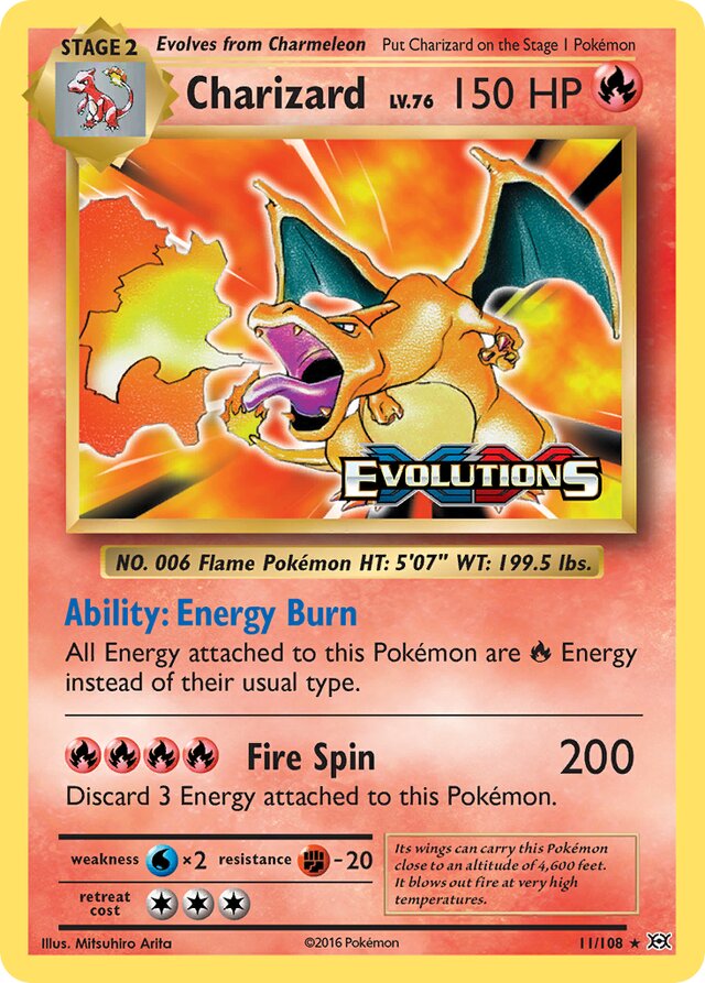 Evolutions card list (International TCG) – TCG Collector