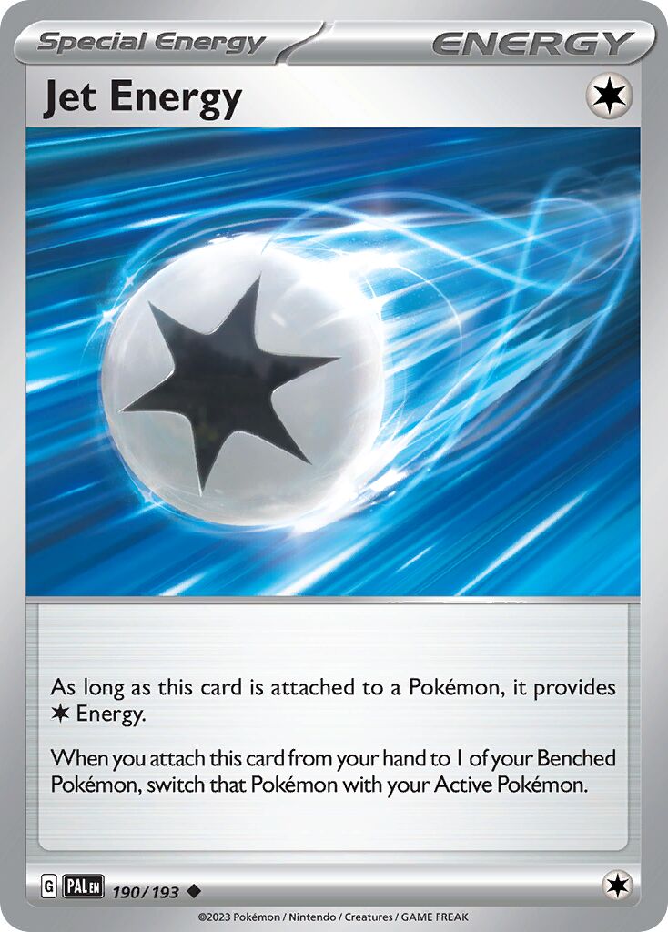 Jet Energy (Paldea Evolved 190/193) (International TCG) – TCG Collector