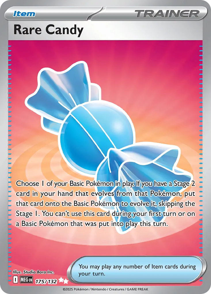 Rare Candy (Mega Evolution 175/132) (International TCG) – TCG Collector