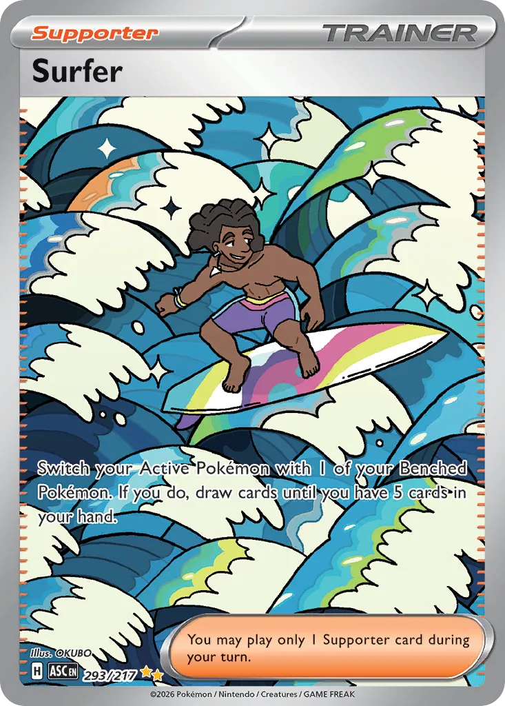 Surfer (Ascended Heroes 293/217) (International TCG) – TCG Collector