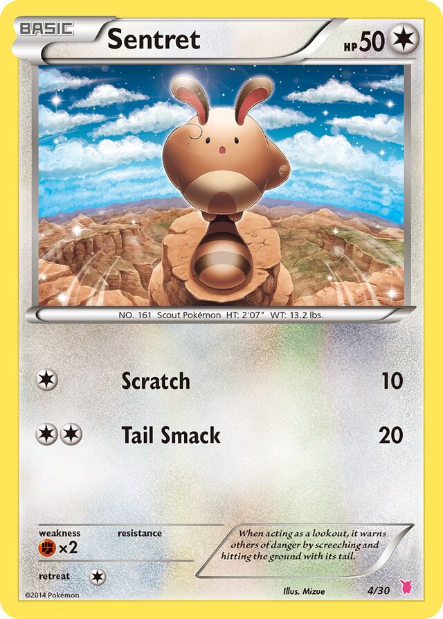 Sentret (XY Trainer Kit (Wigglytuff) 4/30) (International TCG) – TCG ...