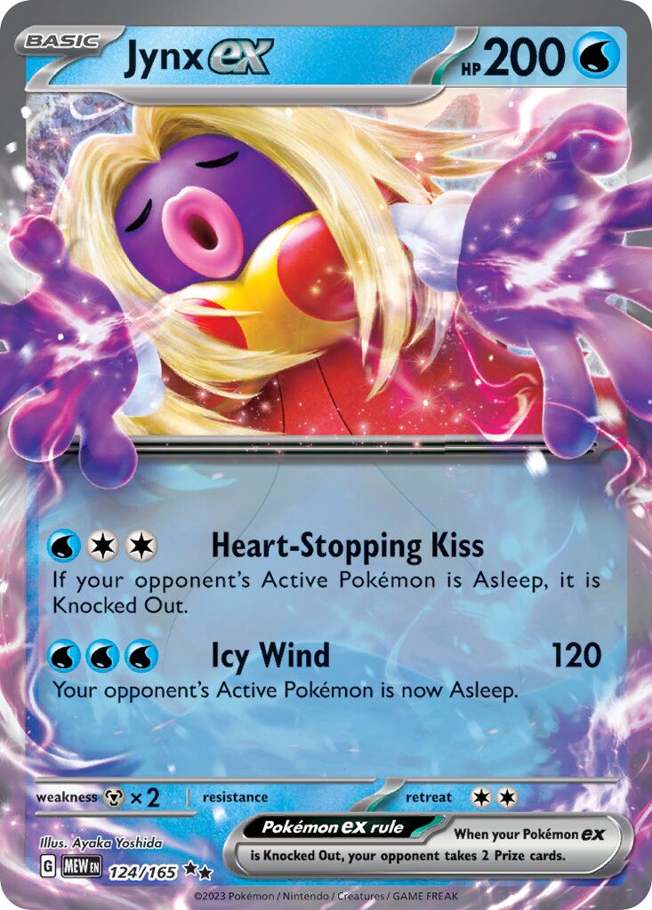 Jynx ex (Scarlet & Violet 151 124/165) (International TCG) – TCG Collector
